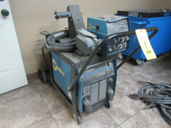 WELDER, MILLER INVISION MDL. 456MP, S/N KK061129, w/ Miller 60 series ...