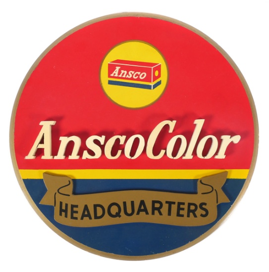 Rare Dealer Ansco Color Film Headquarters Sign | Barnebys