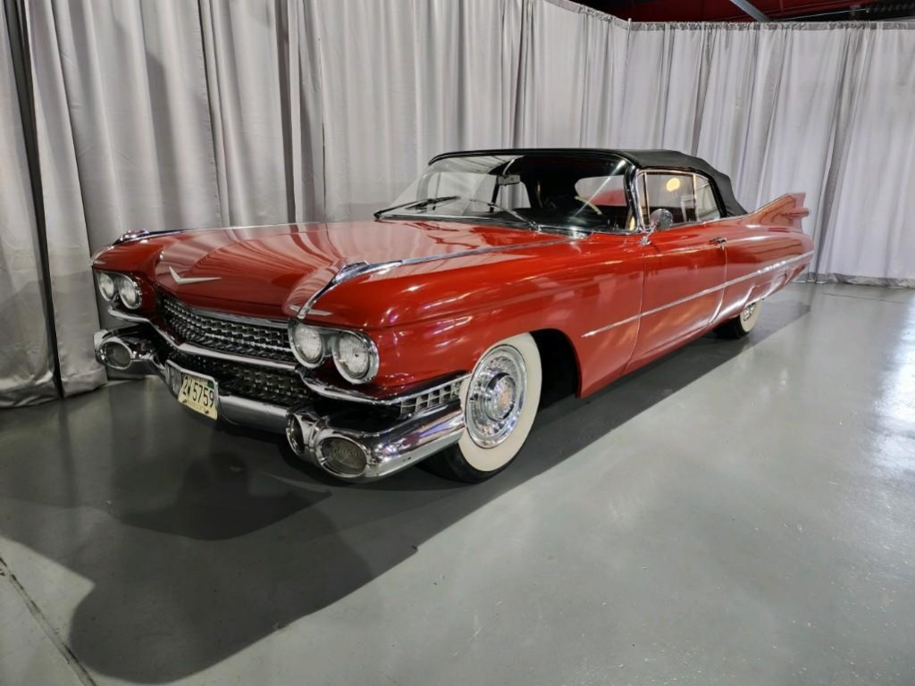 1959 Cadillac Convertible Red