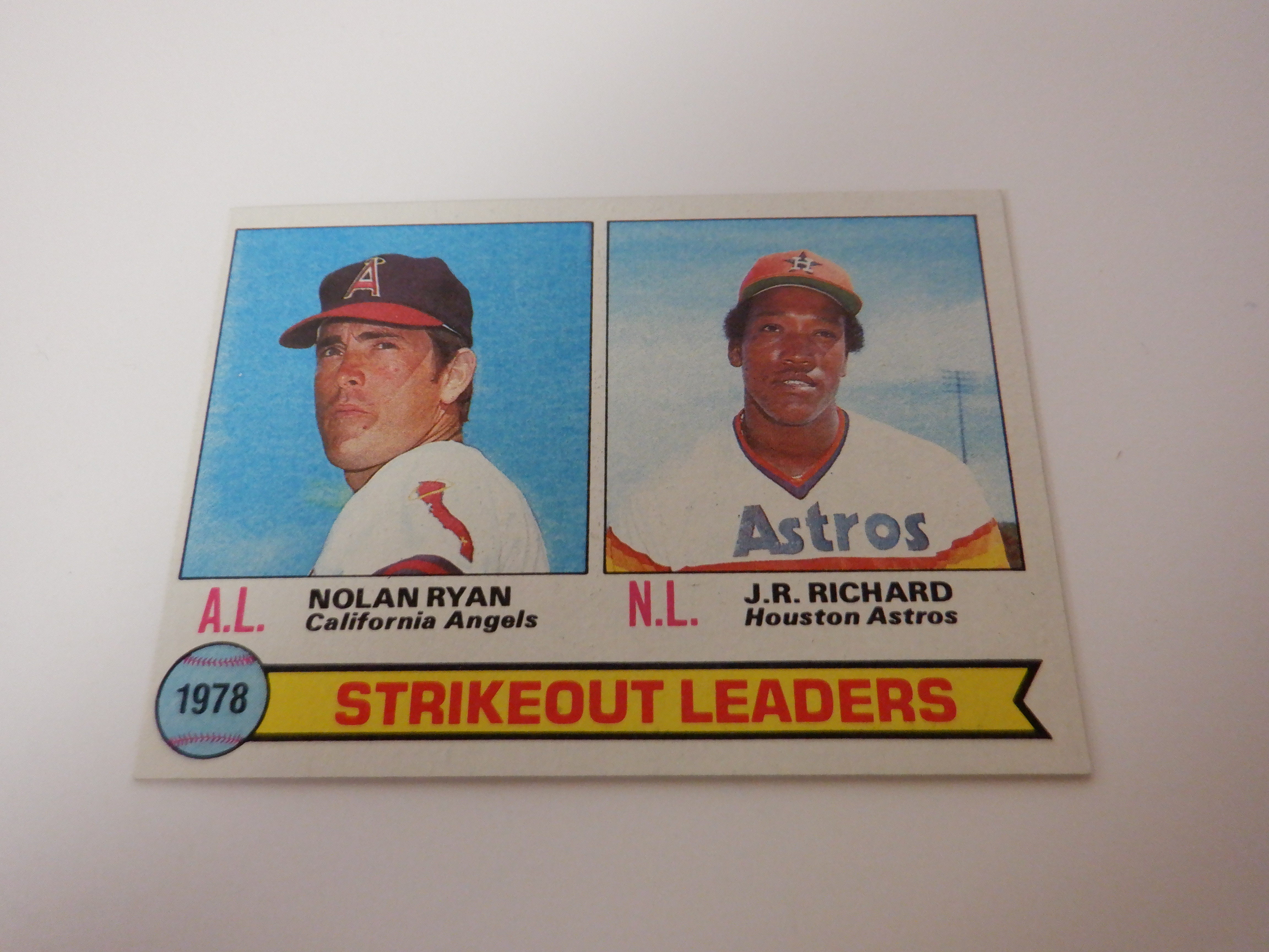 Nolan Ryan Angels Baseball Cards