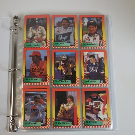 1989 MAXX RACING NASCAR SET WITH DALE EARNHARDT OFFICIAL ROOKIE CARD ...