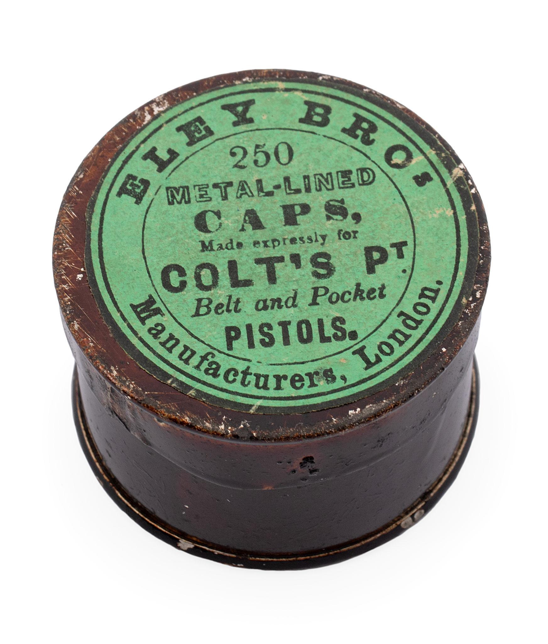 Green Label Eley Bros 250 Percussion Cap Tin for | Proxibid