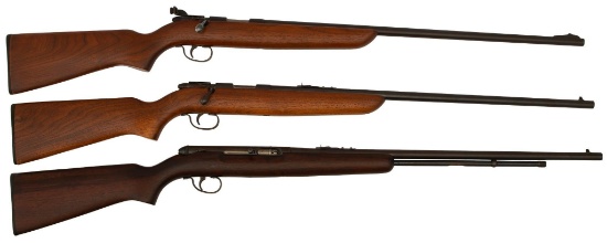 Lot of Three .22 Caliber Rifles | Online Auctions | Proxibid
