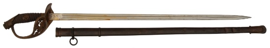 Arsenal Marked German 1889 Infantry Officers Sword | Online Auctions ...