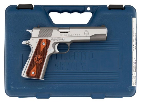 *Springfield Armory .45 ACP Model: 1911-A1 Pistol with Box and ...