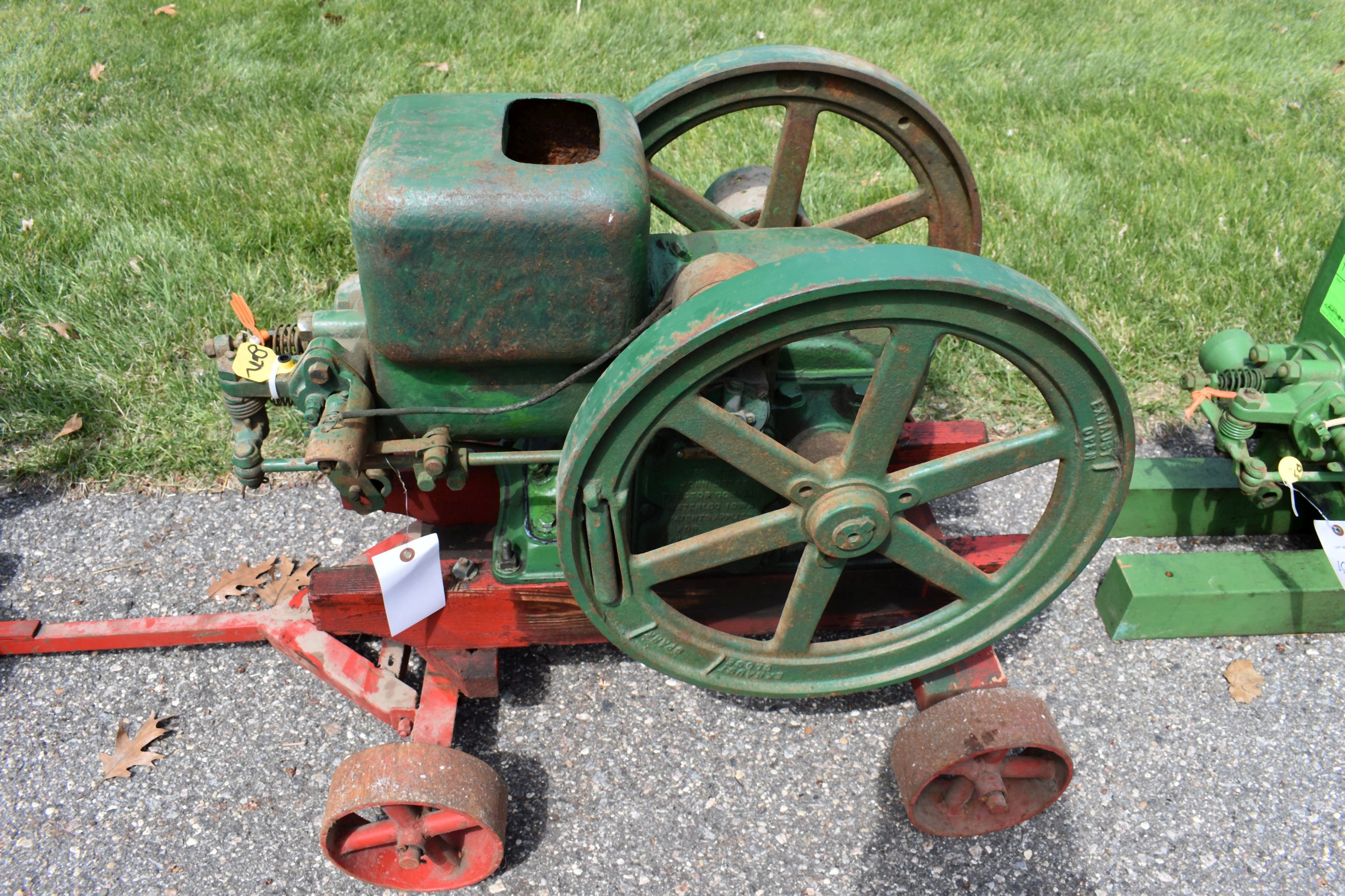 John Deere 1.5HP Gas Engine, Older Restoration, | Proxibid
