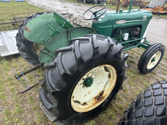 Oliver 550 Gas Tractor | Farm Equipment & Machinery Tractors | Online ...