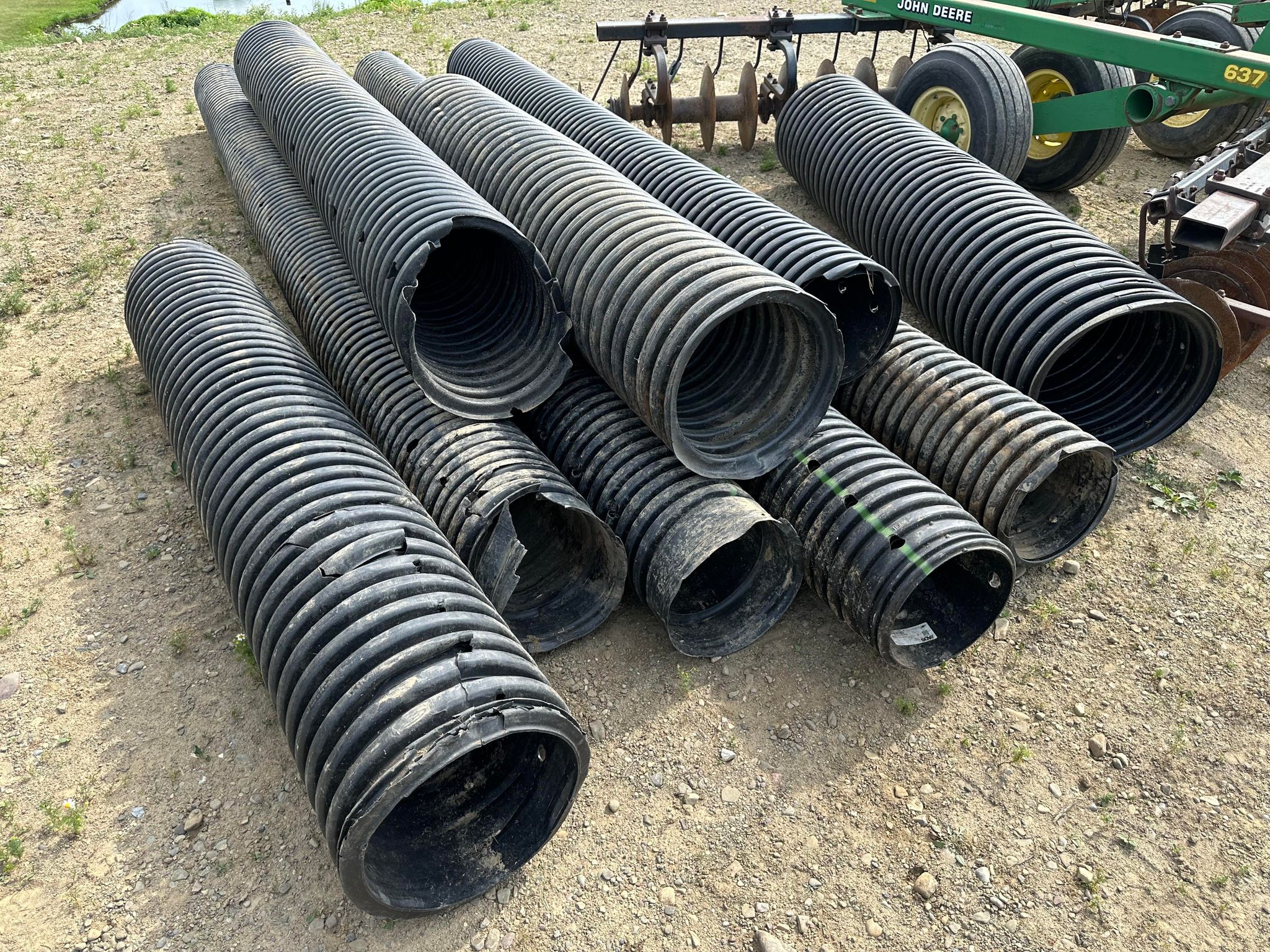 (9) Assorted Diameters And Lengths Sluice Pipes / | Proxibid
