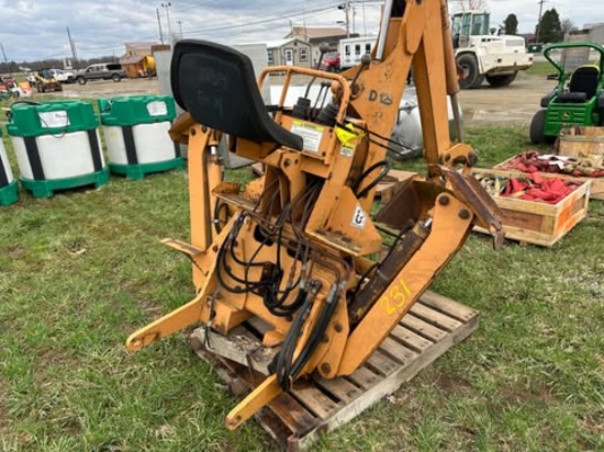 Case D125 Rear Mount Backhoe | Online Auctions | Proxibid