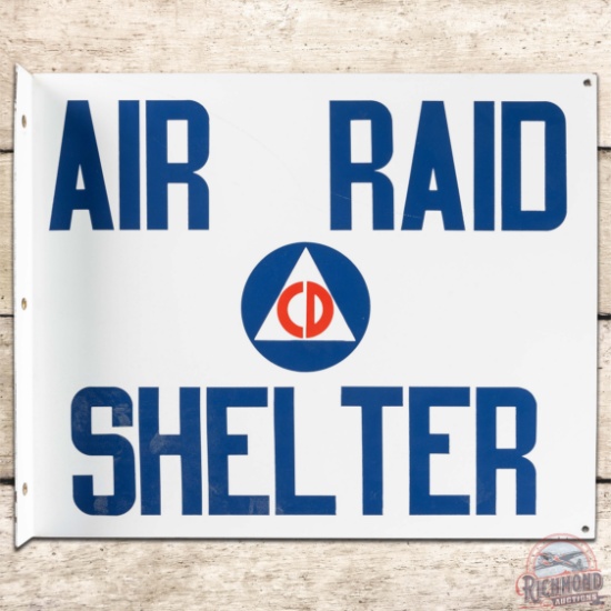 Rare Cold War Era Civil Defense Air Raid Shelter DS Porcelain Flange ...