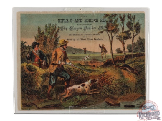 "Try Rifle G & Border Rifle" Manufactured by Warren Powder Mills ...