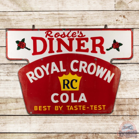 RC Royal Crown Cola "Best by Taste Test" Die Cut 6' Double Sided ...