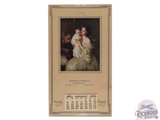 1925 Hancock & Randklev The Winchester Store Advertising Calendar | Art ...