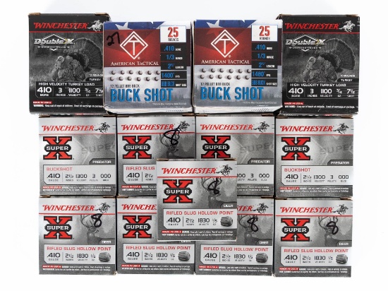 115 Rounds Of Winchester And American Tactical Shotgun Shells And Slugs ...