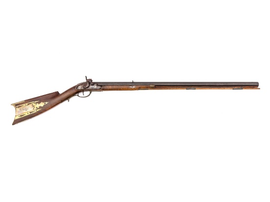 S. Moore Signed Half- Stock Kentucky Rifle | Guns & Military Artifacts ...