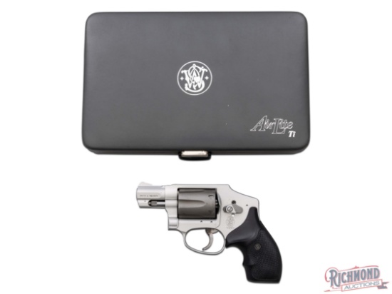 Smith & Wesson 332-1 Airlite TI .32 H&R MAG Double Action Revolver in ...