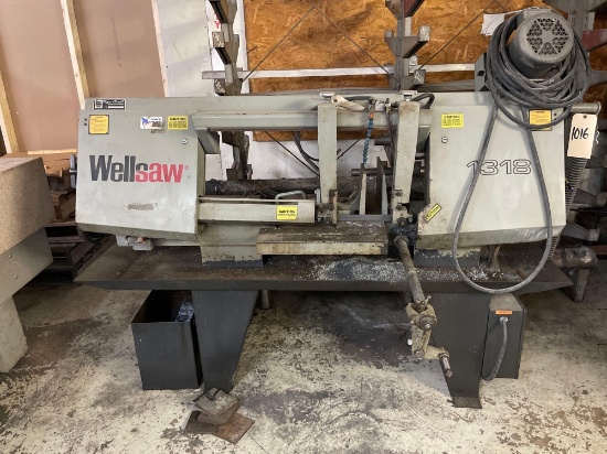 Wellsaw 1318 Horizontal Bandsaw | Online Auctions | Proxibid