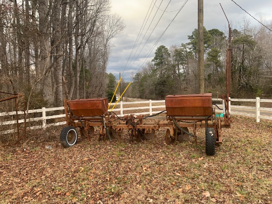 4 Row Bedder with Fertilizer Boxes | Farm Equipment & Machinery Tillage ...