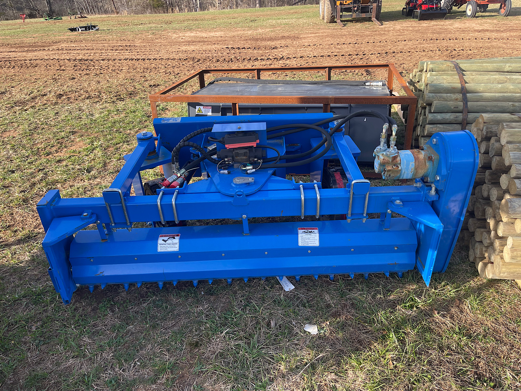 Unused Skid Steer Soil Conditioner/Harley Rake | Proxibid