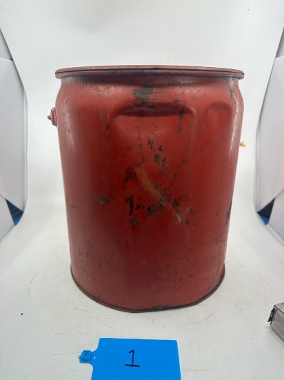 Vintage Anheuser-Busch Confectioners Crystal Corn Syrup Metal Drum ...