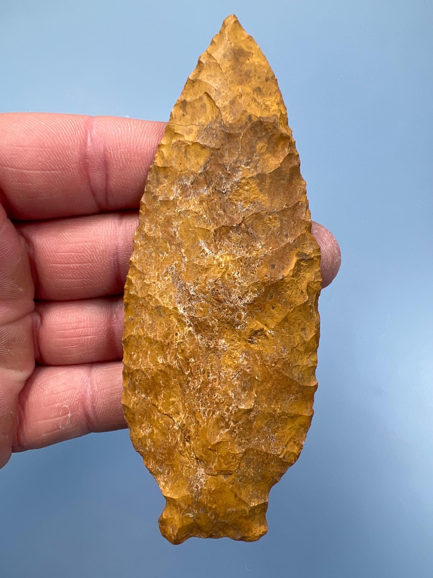 HIGHLIGHT 4 9/16" Yellow Jasper Orient Fishtail | Proxibid