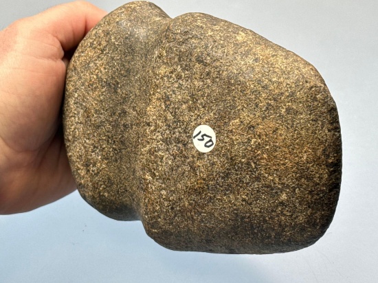 Large 6 3 4 Hardstone Full Groove Axe Found In Berks Co Pa