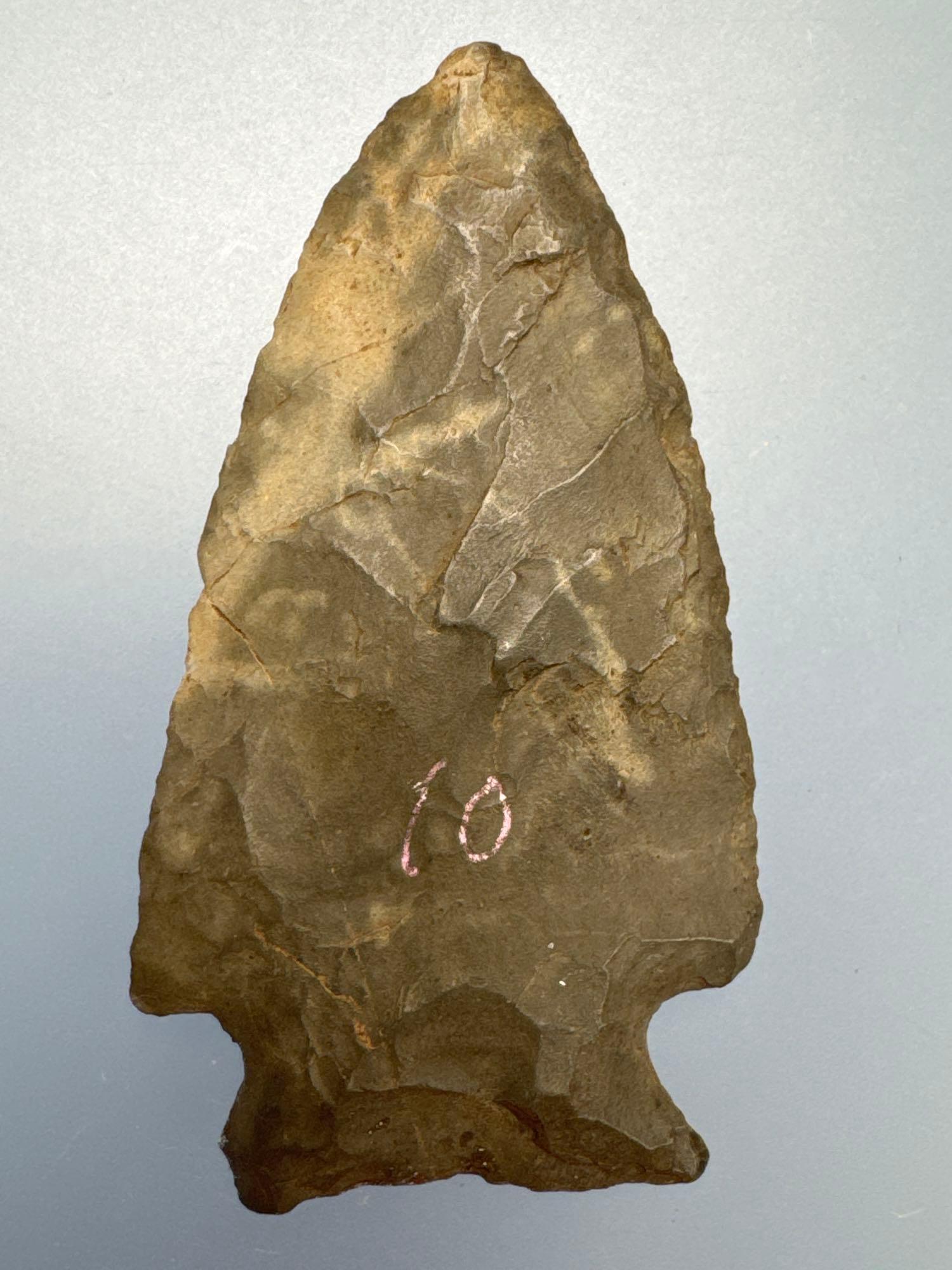 2 1/8" Normanskill Chert Point, Found in New | Proxibid