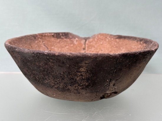 7" x 2 1/2" Shell Tempered Mississippian Pottery Vessel, Found in ...