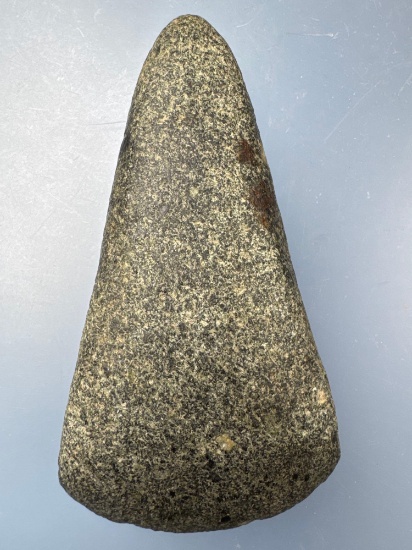 FINE 4 7/8" Flared Bit Celt, Found in Amelia Co., Virginia, Ex ...