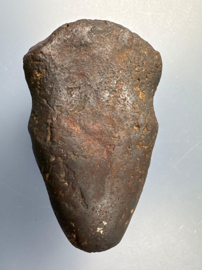 HEAVY 4 1/16" Hematite Axe, Full Groove w/NICE Bit, Found in Missouri ...