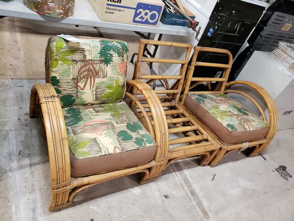 Vintage bamboo outdoor furniture store
