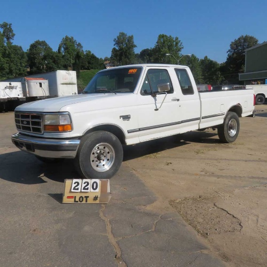 "1997 Ford F-250 EXtended Cab 7.3 Diesel Engine 2-WD, Automatic Trans ...