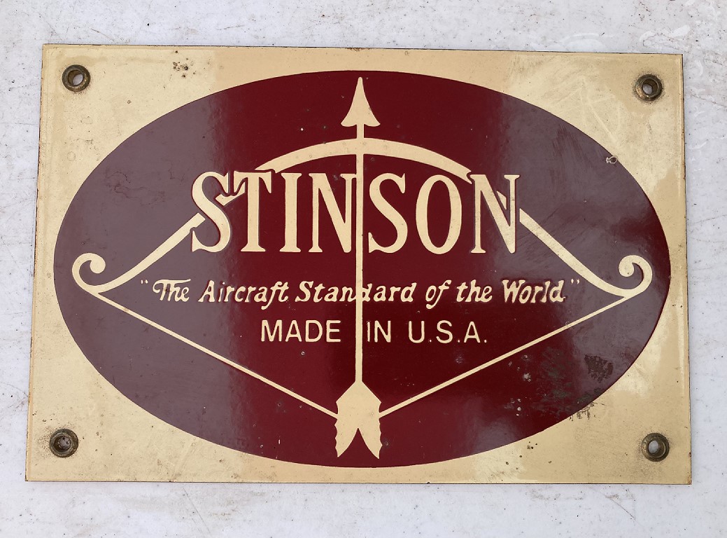 Stinson Aircraft Logo L 5 Sentinel Decorative Military Aircraft Shark