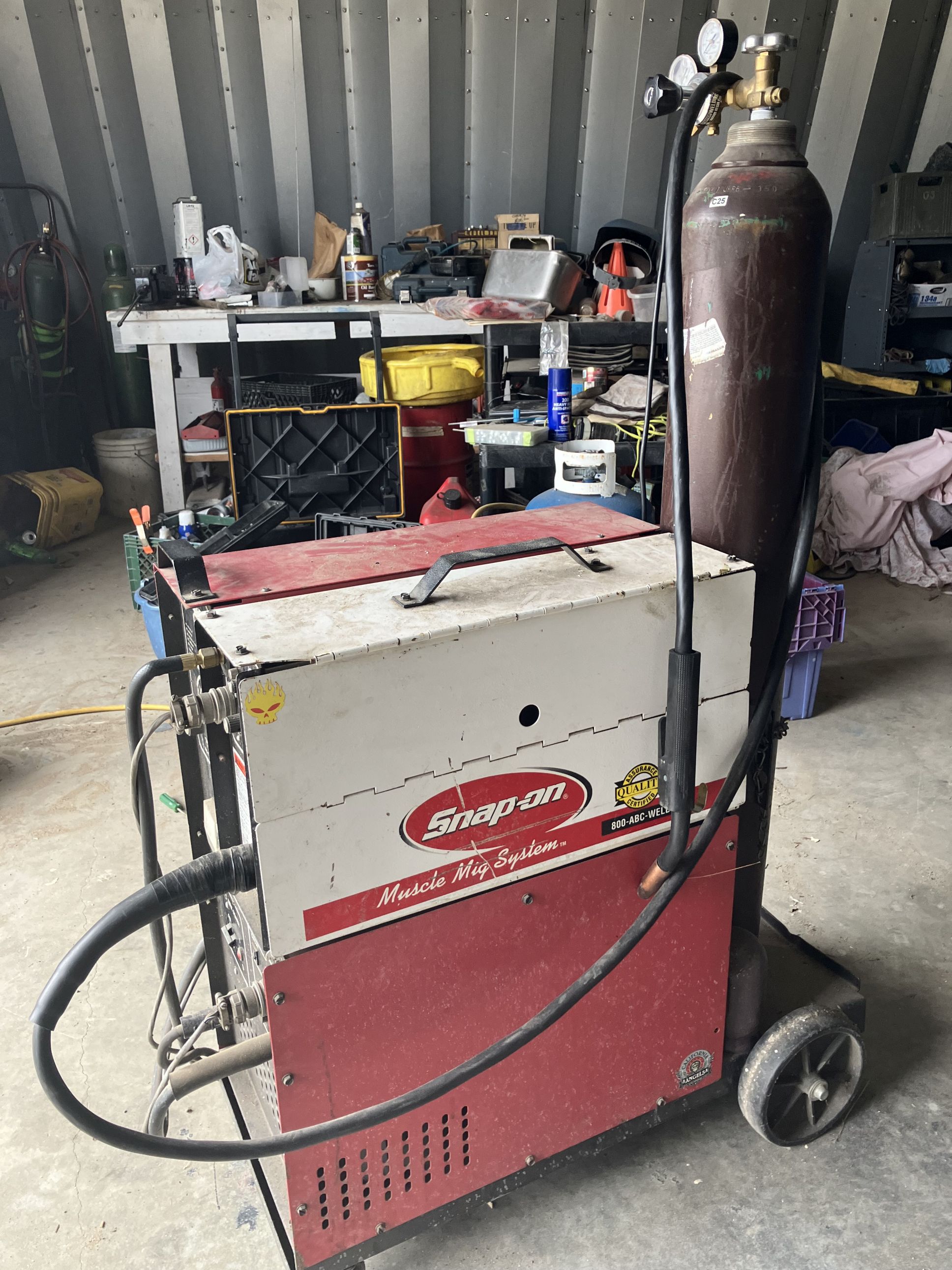 Snap On MM2505L Muscle Mig System Welder | Proxibid
