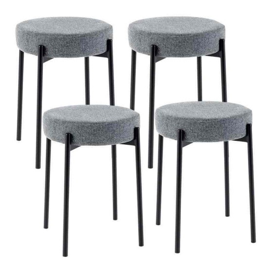 Giantex Stackable Stools Set of 4 | Online Auctions | Proxibid