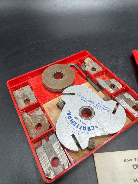 Craftsman Molding Cutters