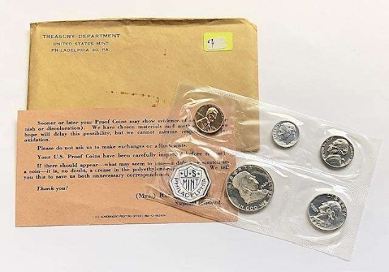 1960 U.S. Mint Silver Proof Set (5-coins) | Coins & Currency Coins US ...