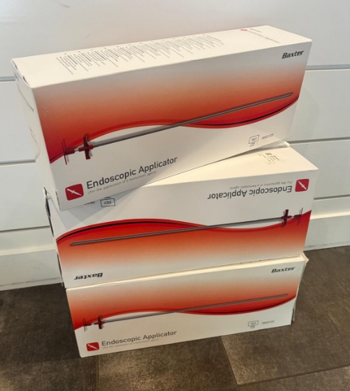 Lot of 5 boxes of Baxter - Endoscopic Applicator REF 0600125 | Online ...