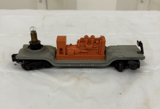 Lionel 3520 Rotating Searchlight Car – Vintage Miniature Train ...