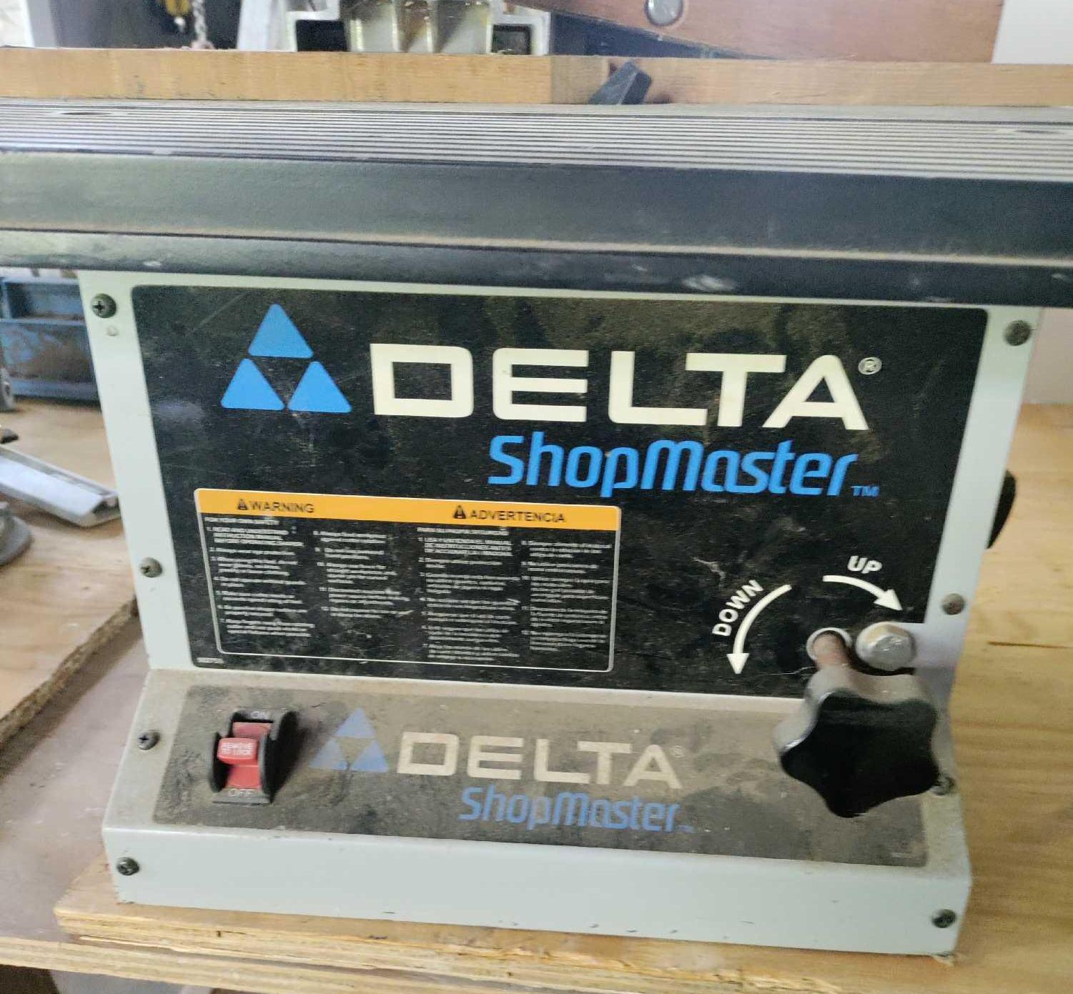 Outside- Delta ShopMaster Router Table | Proxibid