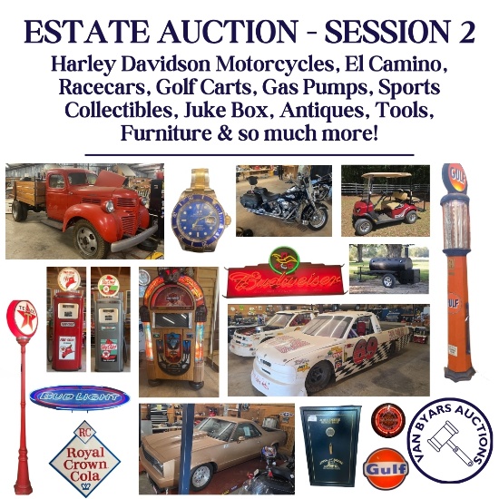 Van Byars Auctions Auction Catalog - Cash Hill Farm Estate Auction ...