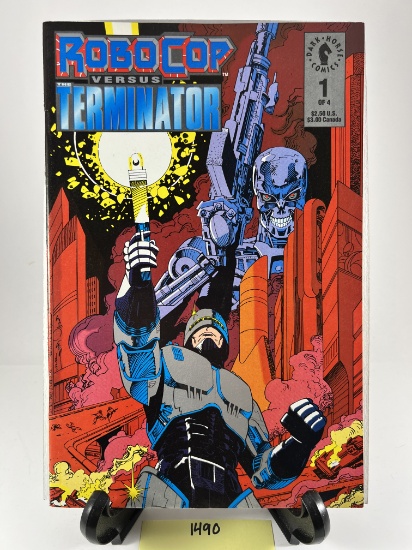 RoboCop Versus Terminator #1 (Dark Horse Comics 1992) Like New | Art ...