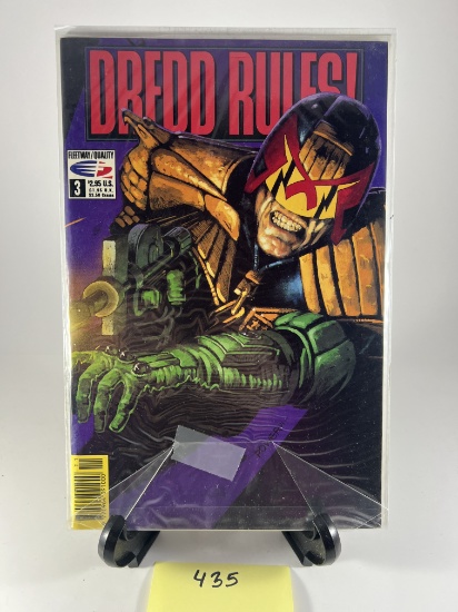 Judge Dredd Dredd Rules Issue #3 Comic Like New Fleetway Quality | Art, Antiques & Collectibles ...