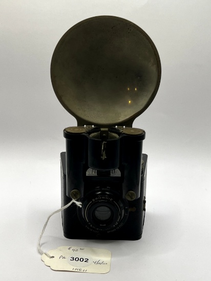 Used Kodak Brownie Flash Six-20 Camera with Metal Flash Trapezoidal ...