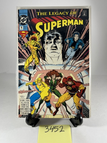 The Legacy of Superman #1 Comic Book DC Comics 1993 | Art, Antiques ...