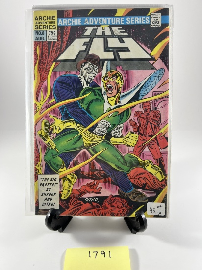The Fly #8 Archie Adventure Series August 1969 | Art, Antiques ...