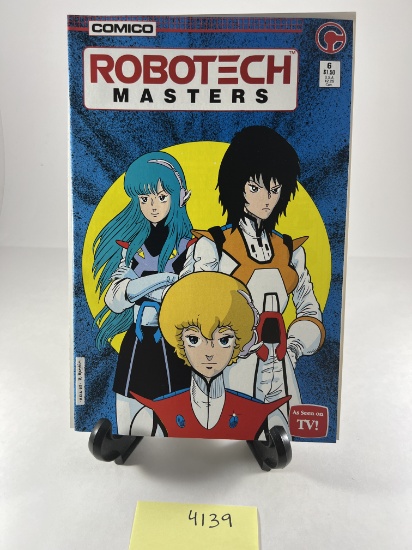 Robotech Masters Comic Issue #6 COMICO | Art, Antiques & Collectibles Collectibles Comic Books ...