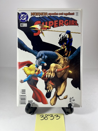 Supergirl #33 (DC) - - Murmur Speaks Out Against Supergirl | Art ...