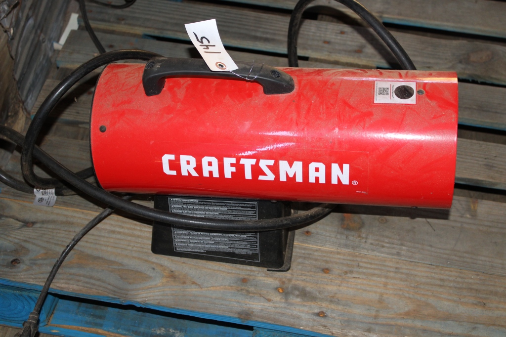 Craftsman Propane Blower Heater | Proxibid