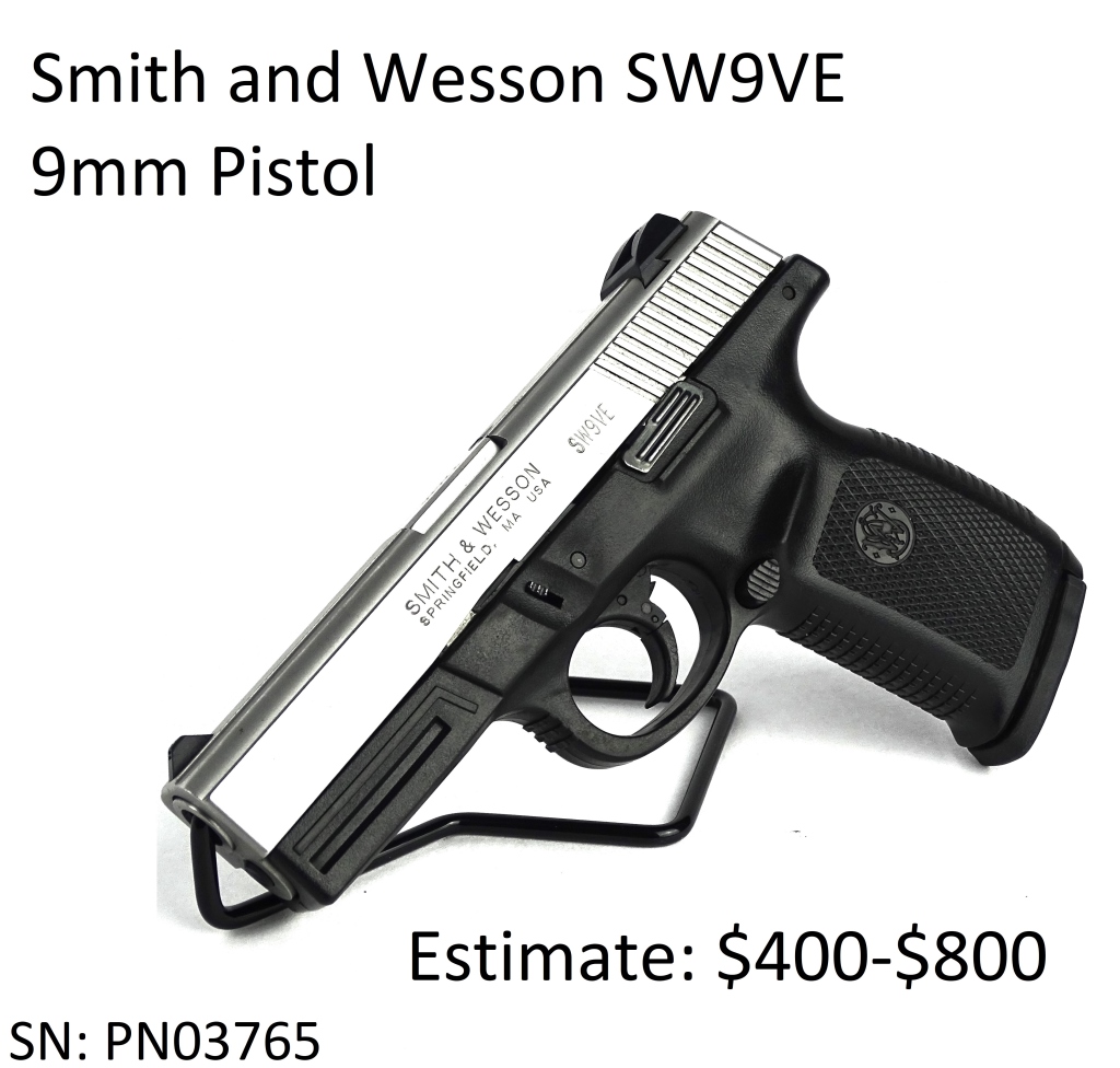 Smith and Wesson SW9VE 9mm Pistol | Proxibid